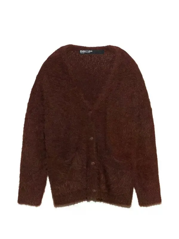 Bimba Y Lola Long Fur Cardigan