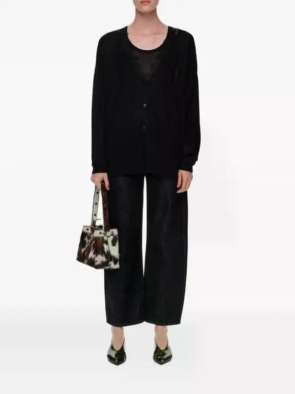 Bimba Y Lola Long Lace Cardigan