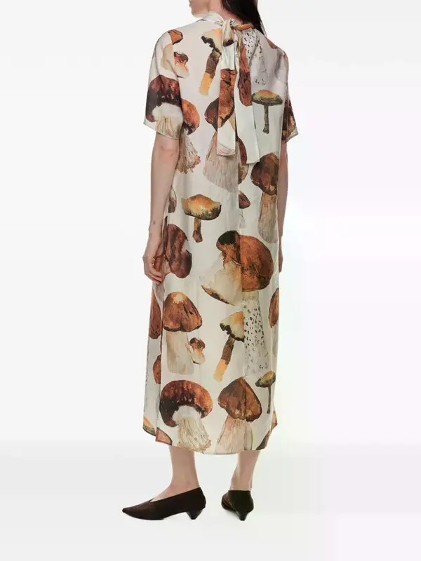 Bimba Y Lola Washed Black Slip Dress With Rounded Seams