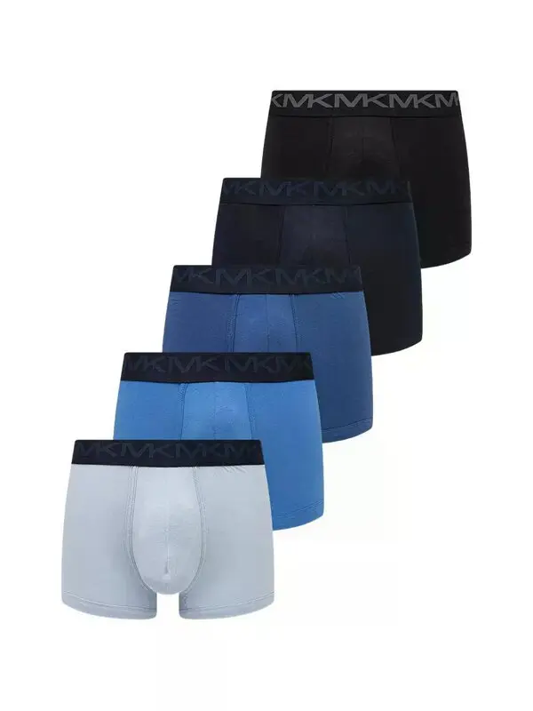 Michael Kors Logo Waistband Boxers Set Of Five