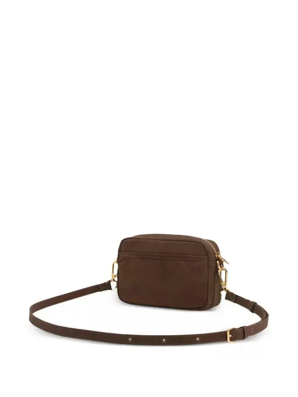 Bimba Y Lola Small Dark-khaki Cotton Crossbody Bag