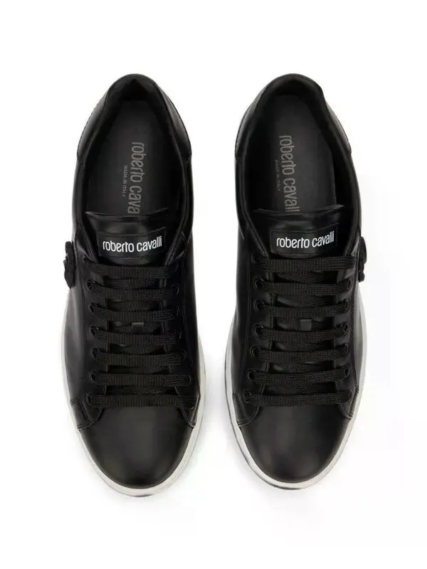 Roberto Cavalli Leather Sneakers