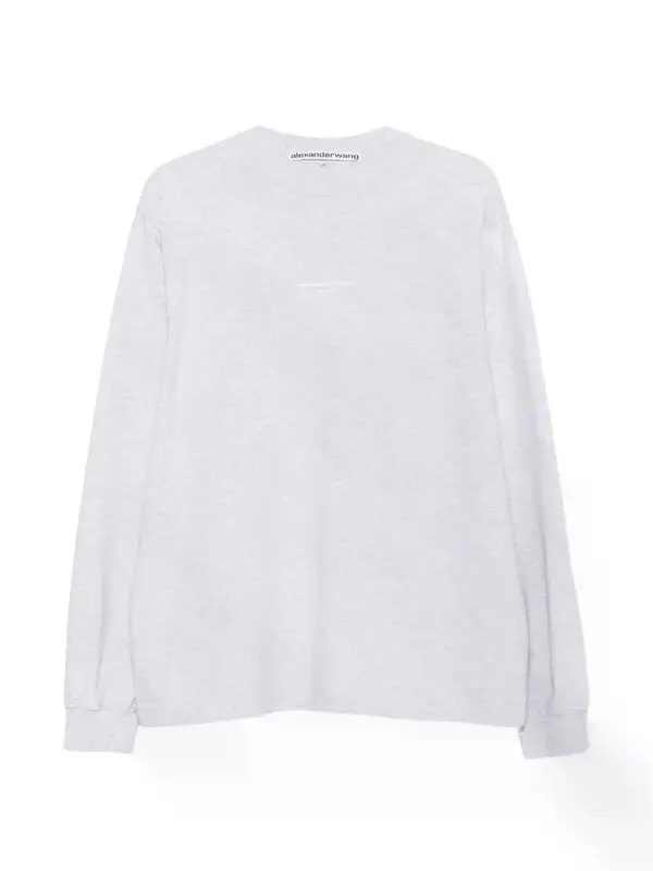 Alexander Wang Logo-print Long-sleeve T-shirt