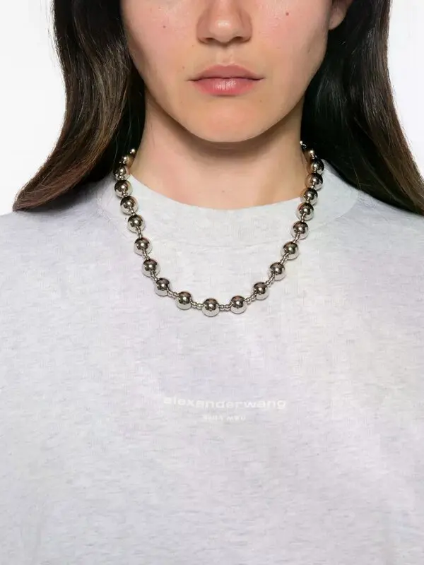 Alexander Wang Logo-print Long-sleeve T-shirt