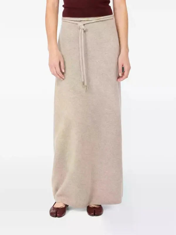 Max Mara Mxmoggi Knitted Maxi Skirt