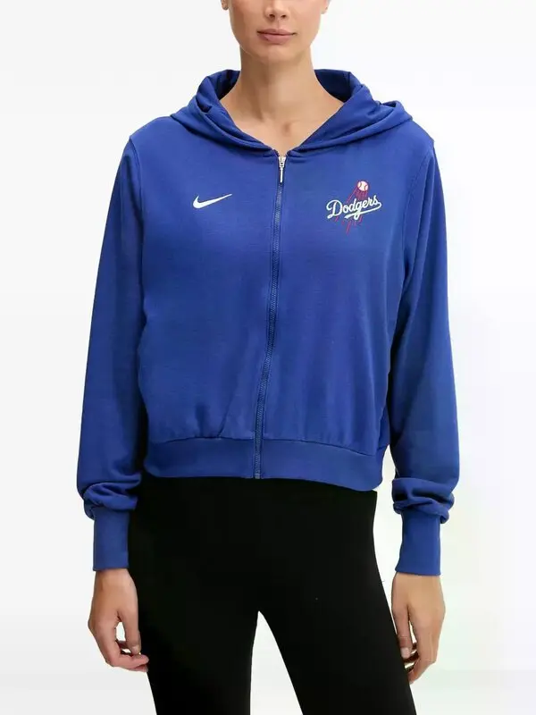 Nike La Dodgers Hooded Zip Up Top