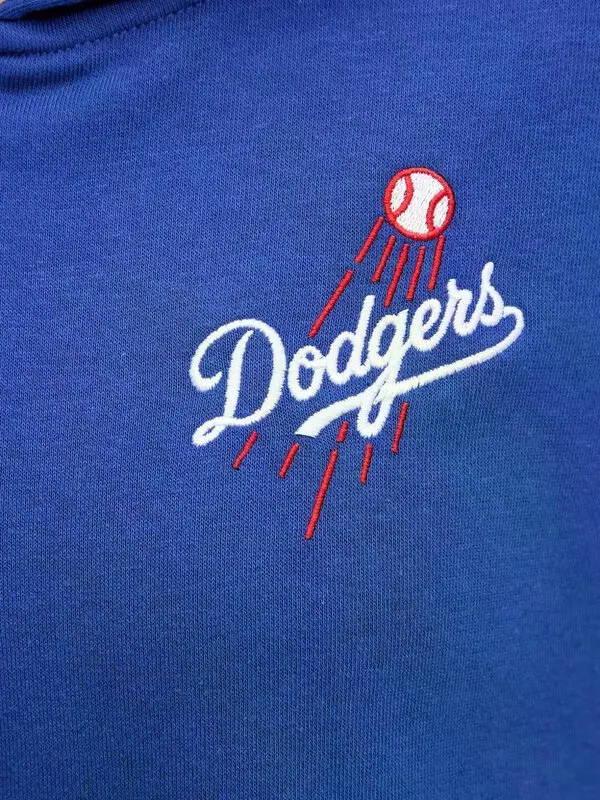 Nike La Dodgers Hooded Zip Up Top