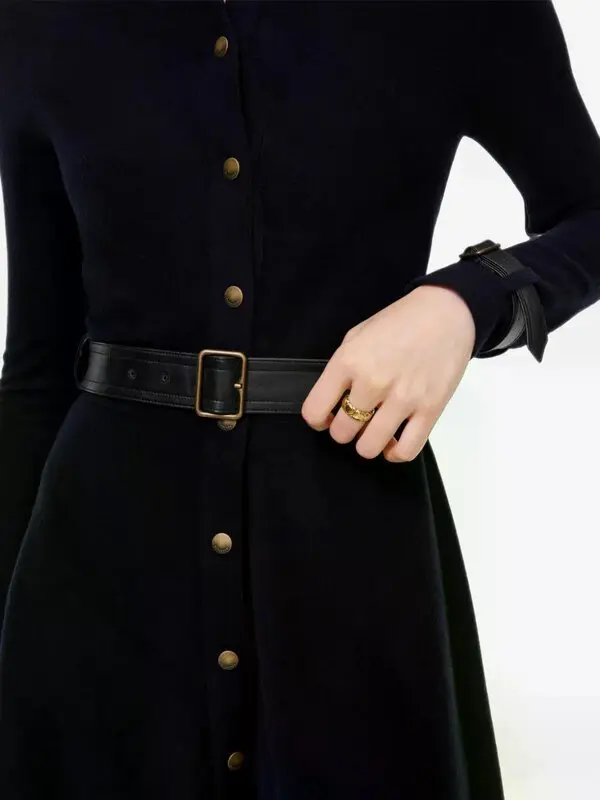 Burberry Wwool Shirt Dress