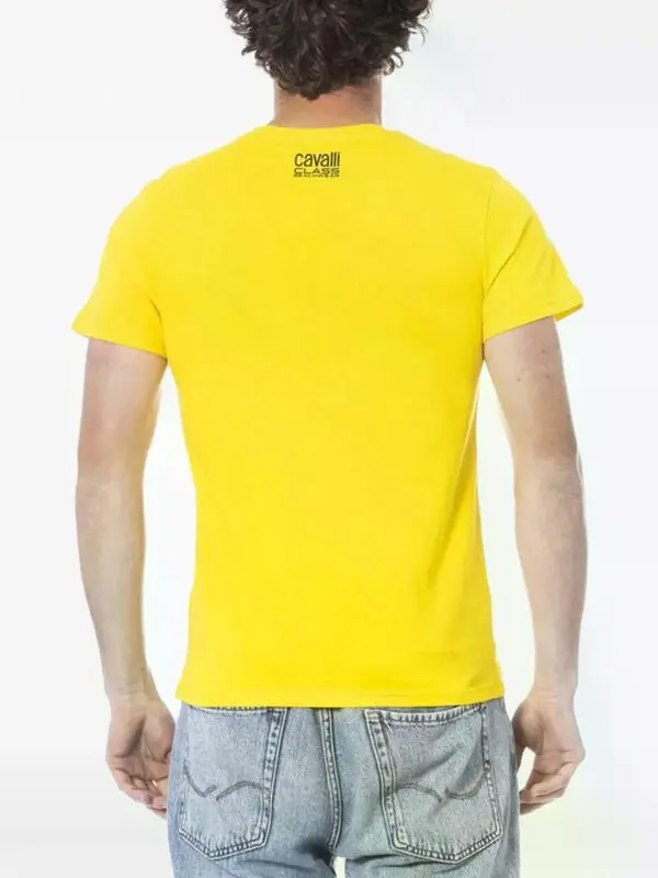 Roberto Cavalli Crest-print T-shirt