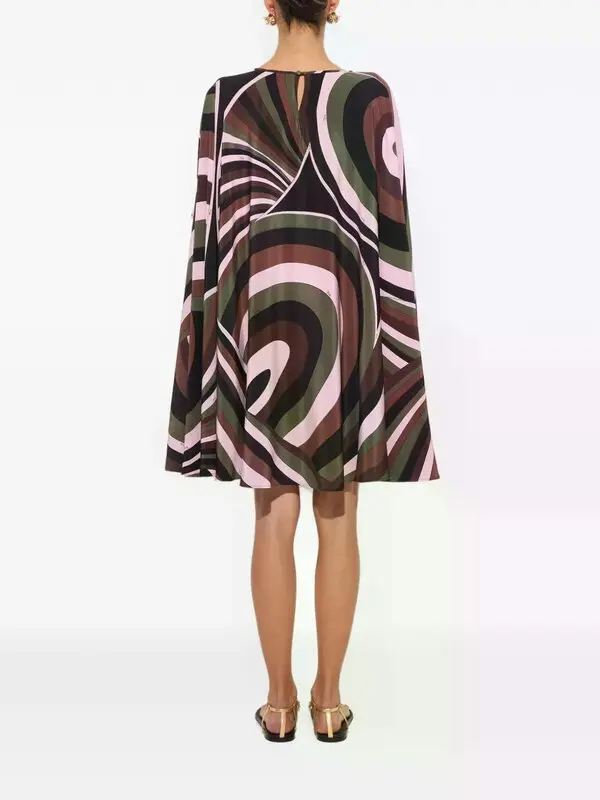 Emilio Pucci Iride-print Crepe De Chine Kaftan