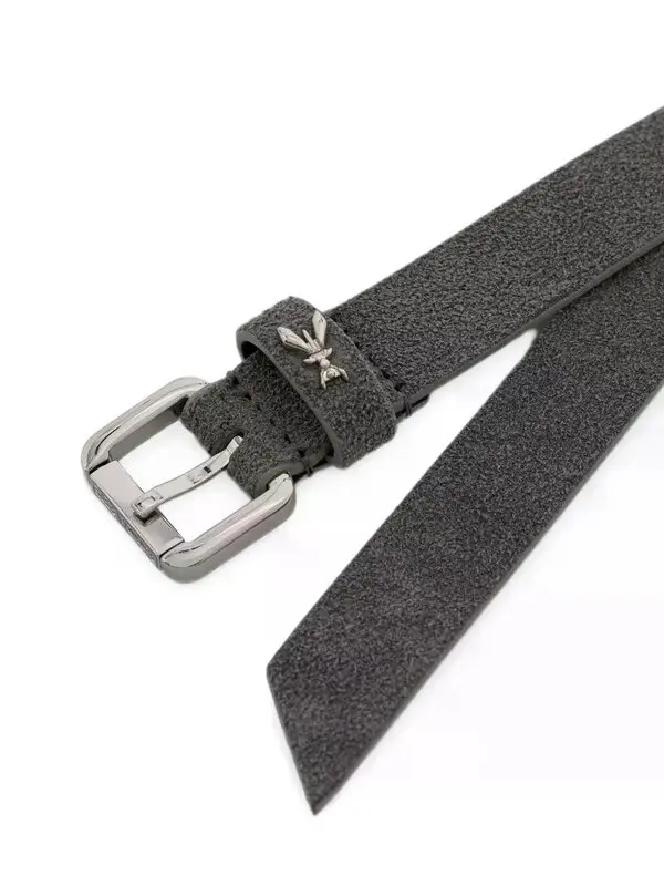 Patrizia Pepe Fly-plaque Suede Belt