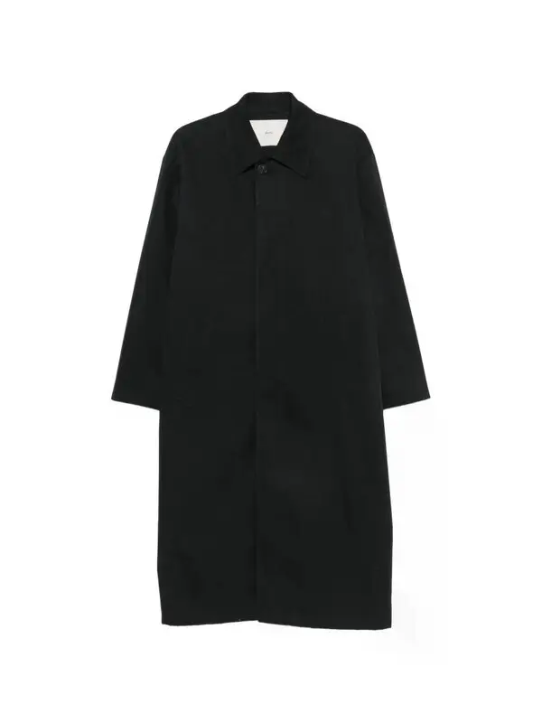 DUNST Button-up Collared Trench Coat