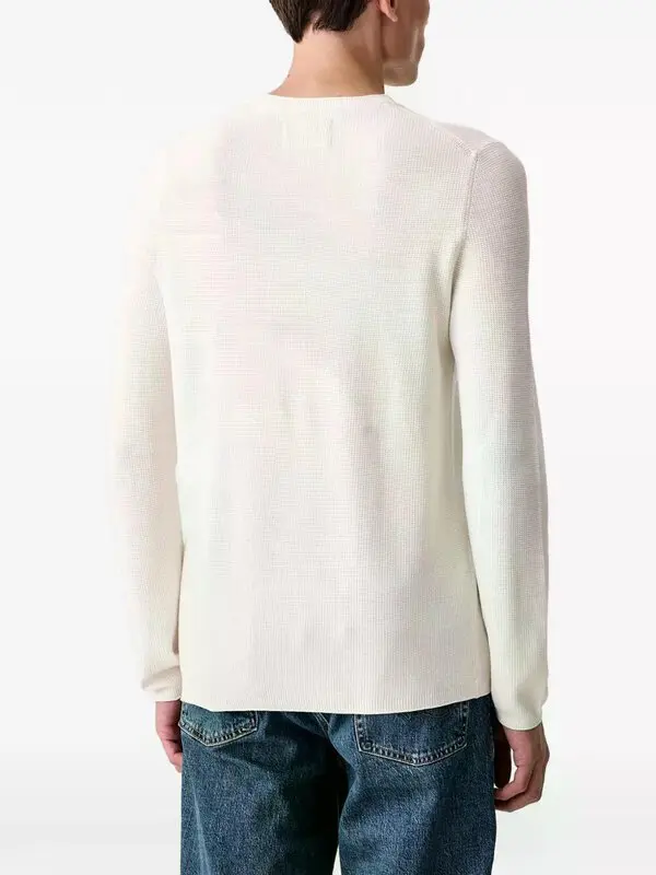 Marc O'polo Waffle-knit Crew-neck Sweater