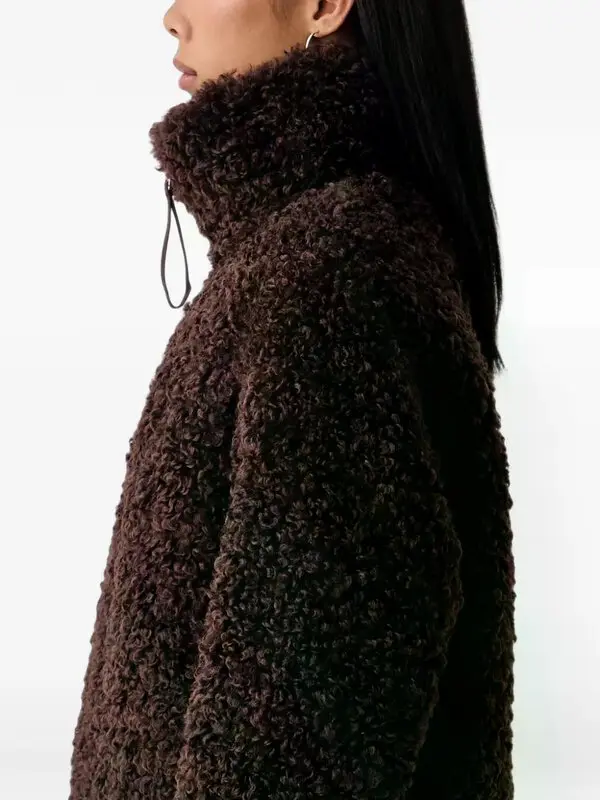 Marc O'polo Zip-up Faux-fur Jacket