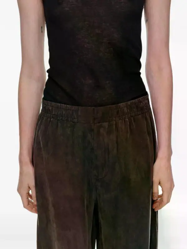 Bimba Y Lola Washed- Ruched Jogger Trousers