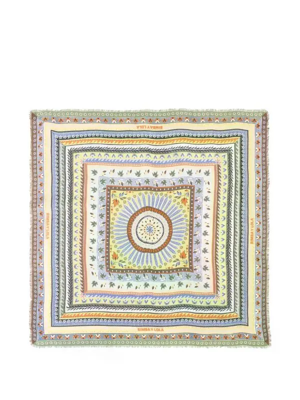 Bimba Y Lola Concentric Frames Shawl