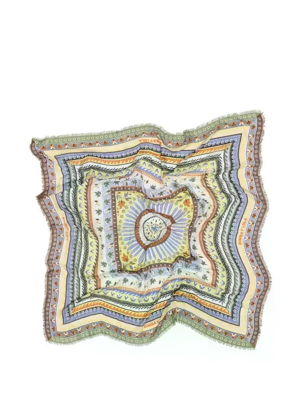 Bimba Y Lola Concentric Frames Shawl