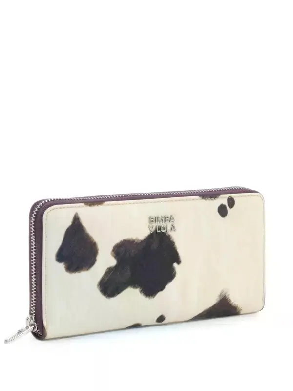 Bimba Y Lola Large Pony Zip Wallet