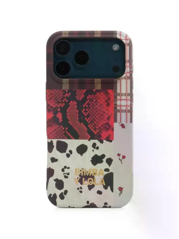 Bimba Y Lola Python Patchwork Iphone 17 Pro Rigid Case