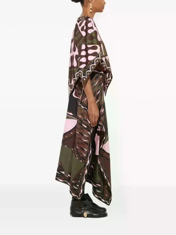 Emilio Pucci Leocorno-print Silk Blouse