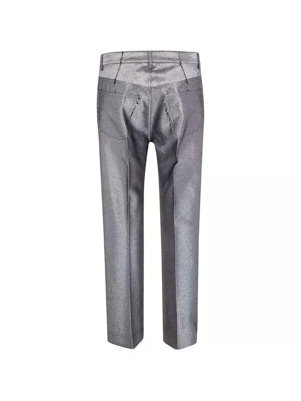 SAPIO Metallic Five-pocket Trousers