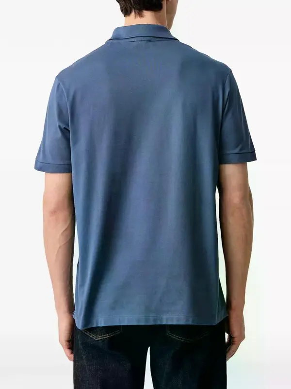 Paul & Shark Logo-patch Short-sleeve Polo Shirt