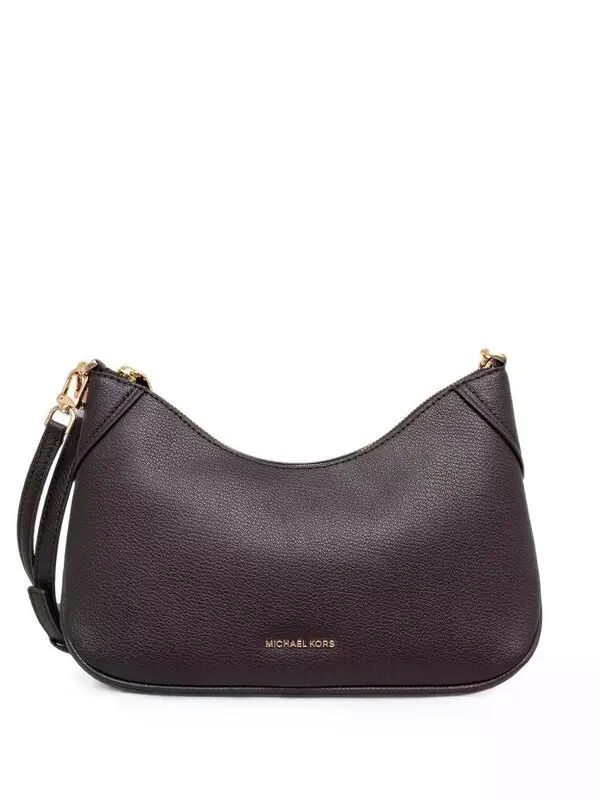 Michael Kors Jet Set Medium Leather Convertible Crossbody Bag - Brown