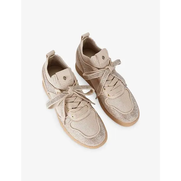 Kurt Geiger Poplar Woven Trainers