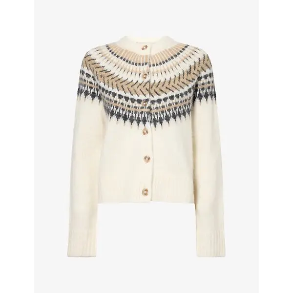Barbour Pauline Fair Isle Cardigan