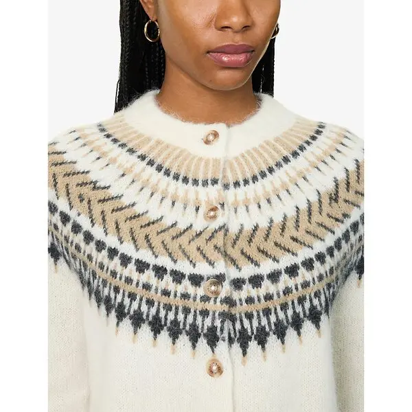 Barbour Pauline Fair Isle Cardigan