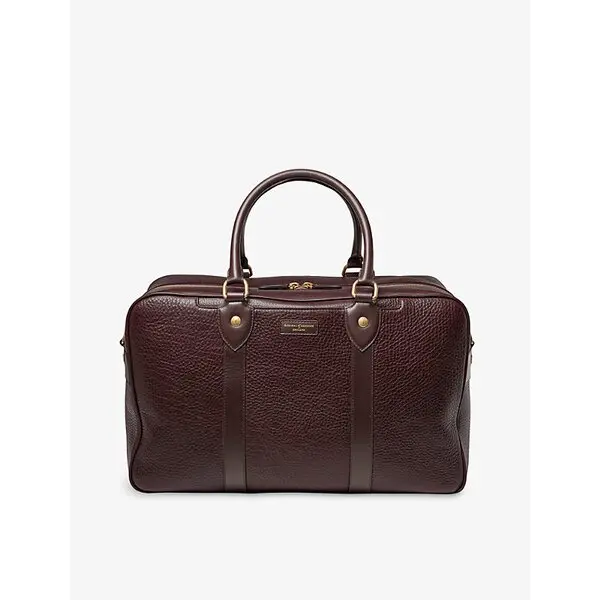 ASPINAL OF LONDON Heritage 36-hour Leather Holdall Bag