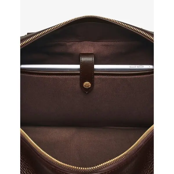 ASPINAL OF LONDON Heritage 36-hour Leather Holdall Bag