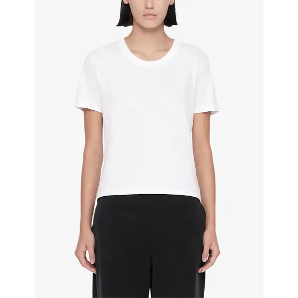ALLSAINTS Elodie Straight-leg Mid-rise Jersey Trousers