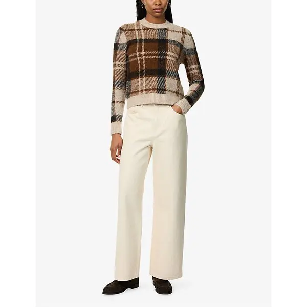 Barbour Glendyn Tartan Knitted Jumper
