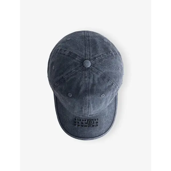 MAISON MARGIELA Brand-embroidered Cotton Baseball Cap