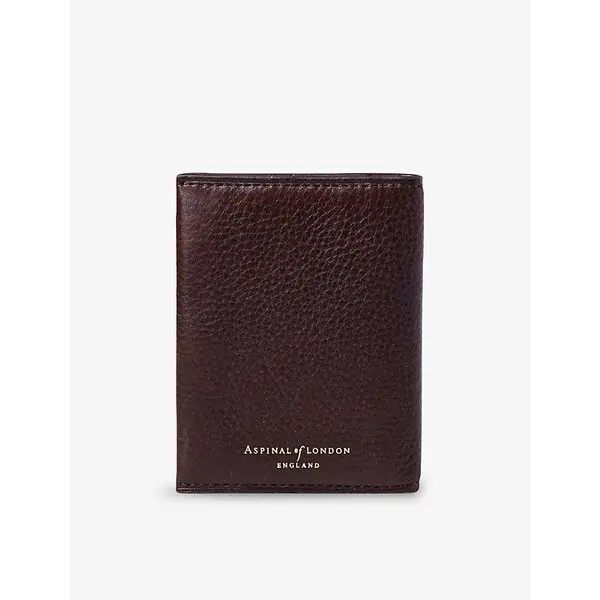 ASPINAL OF LONDON Double Fold Leather Credit Card Case