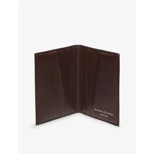 ASPINAL OF LONDON Double Fold Leather Credit Card Case
