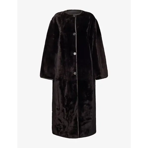 ARMA Rilana Isabella Leather Shearling Jacket