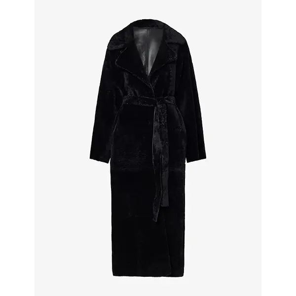 ARMA Rien Leather Shearling Coat