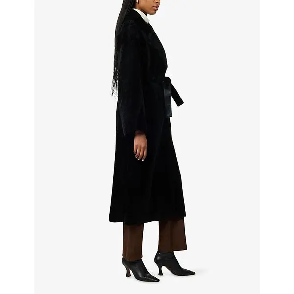 ARMA Rien Leather Shearling Coat