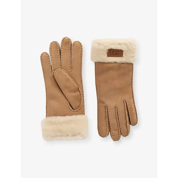 UGG Turn Cuff Sheepskin Gloves