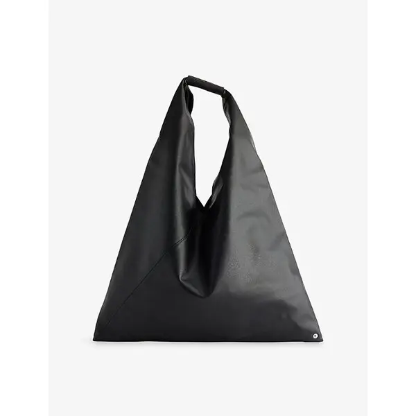 MAISON MARGIELA Japanese Faux-leather Tote Bag - Black