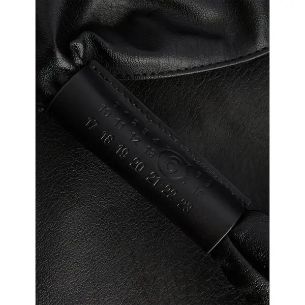 MAISON MARGIELA Japanese Faux-leather Tote Bag - Black