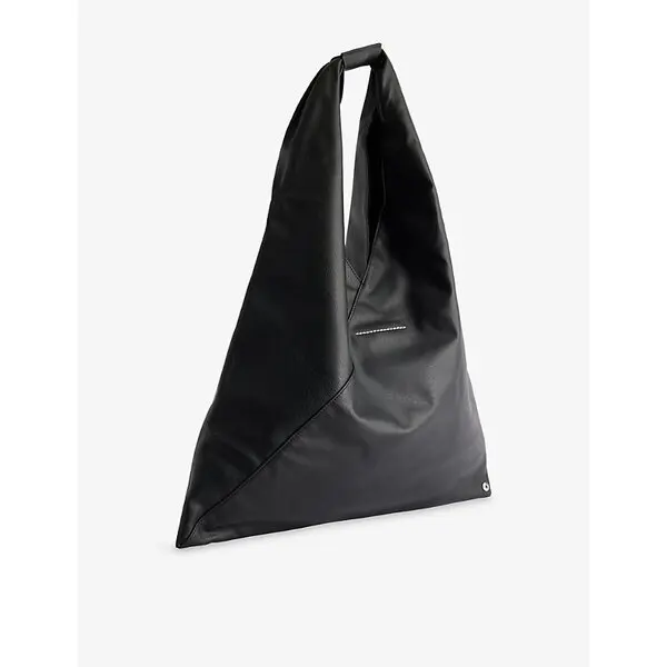 MAISON MARGIELA Japanese Faux-leather Tote Bag - Black