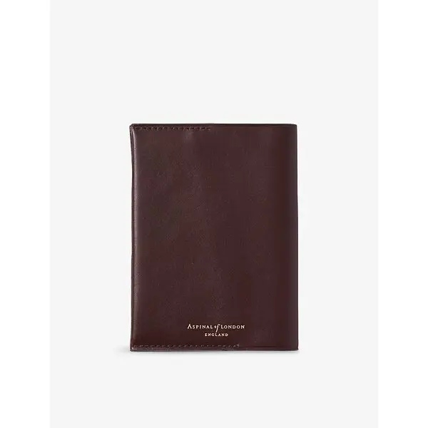 ASPINAL OF LONDON Heritage Leather Passport Cover