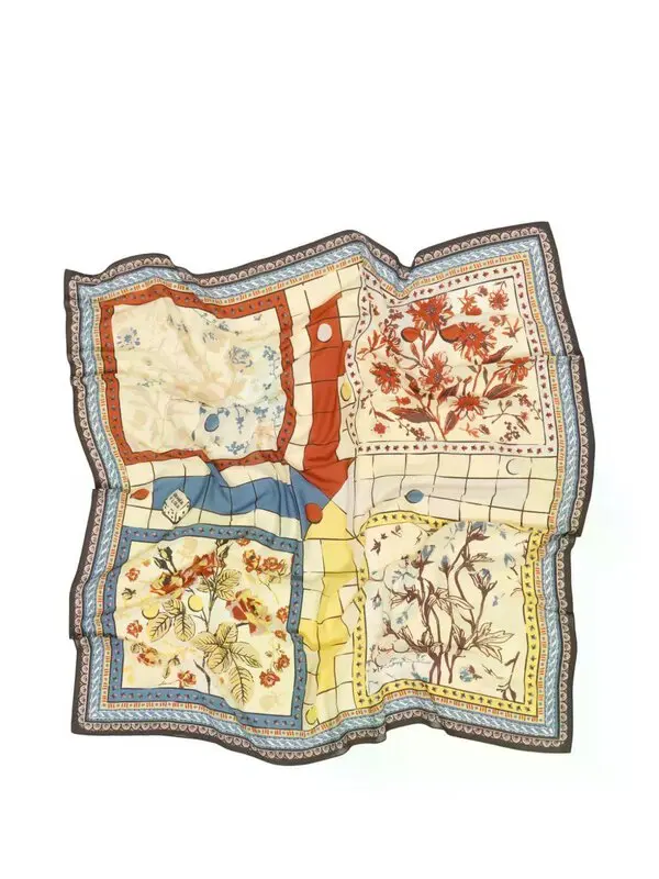 Bimba Y Lola Ivory Ludo Scarf