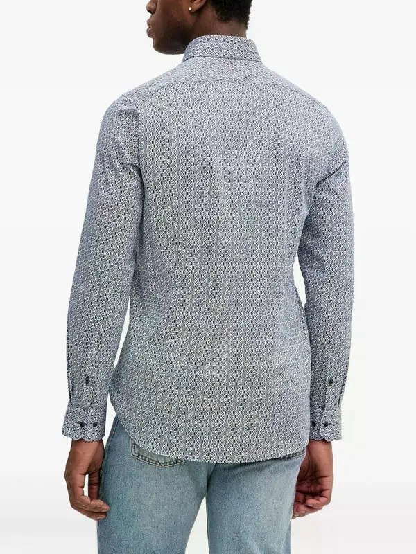 Michael Kors Monogram-print Long-sleeve Shirt