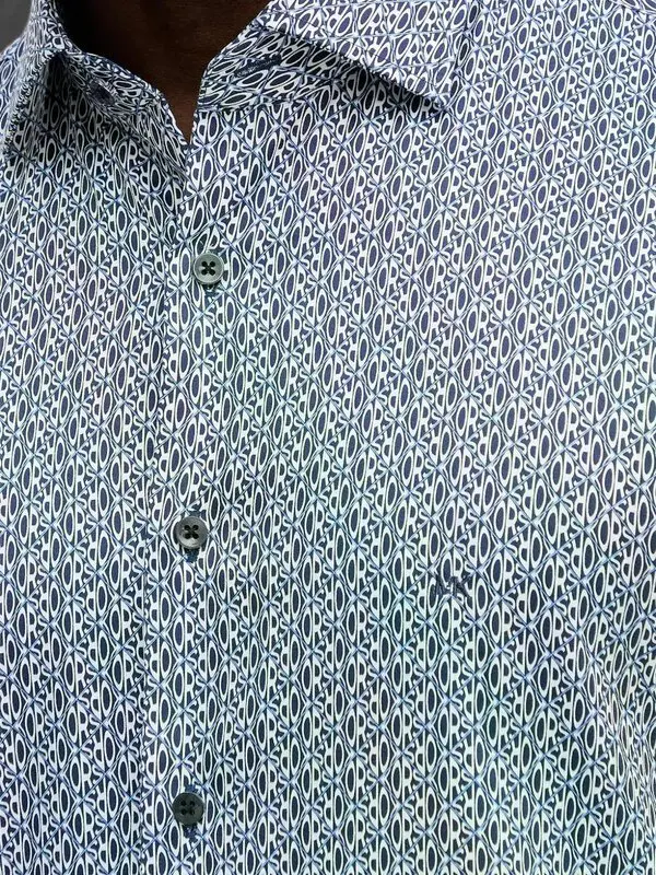 Michael Kors Monogram-print Long-sleeve Shirt
