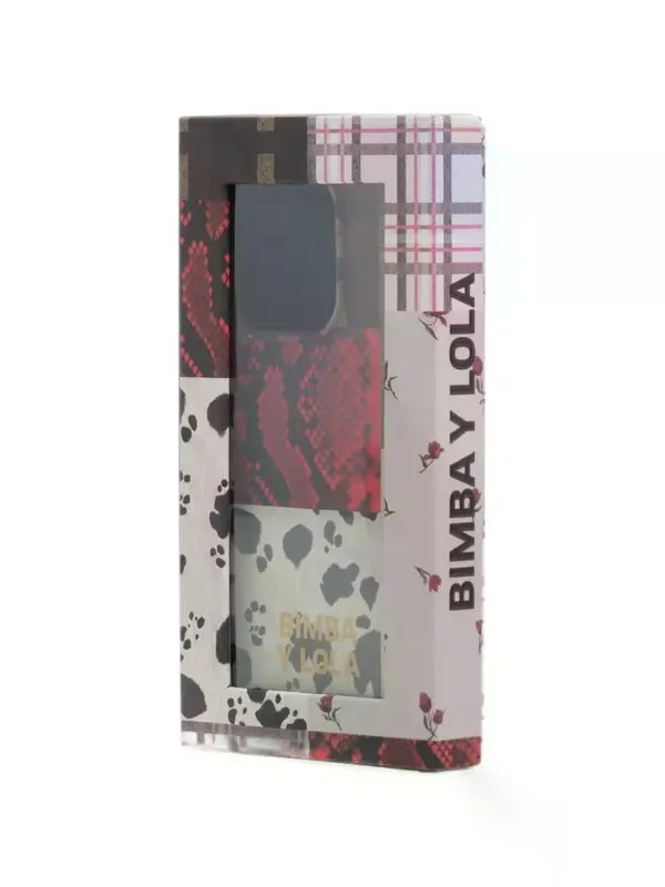 Bimba Y Lola Python Patchwork Iphone 15 Pro Rigid Case