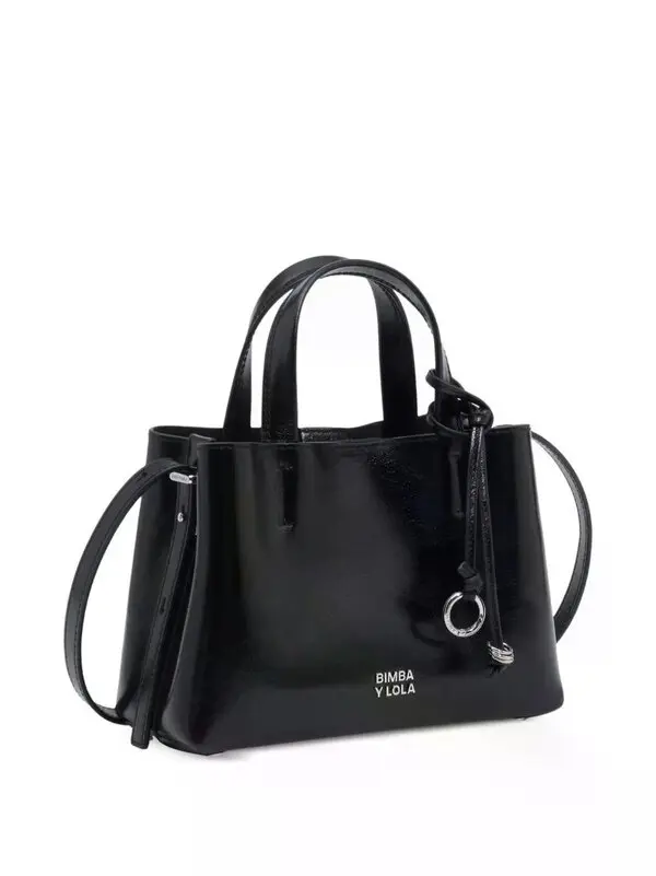 Bimba Y Lola Small Chihuahua Tote Bag Leather